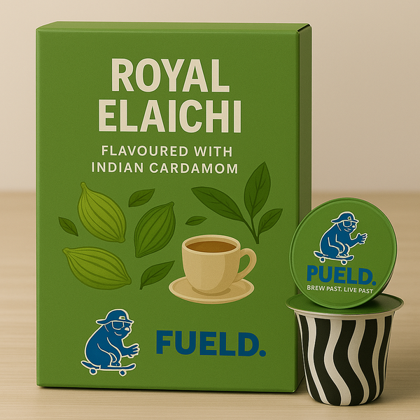 Royal Elaichi – Instant Chai Pods (Pack of 20) – FUELD.